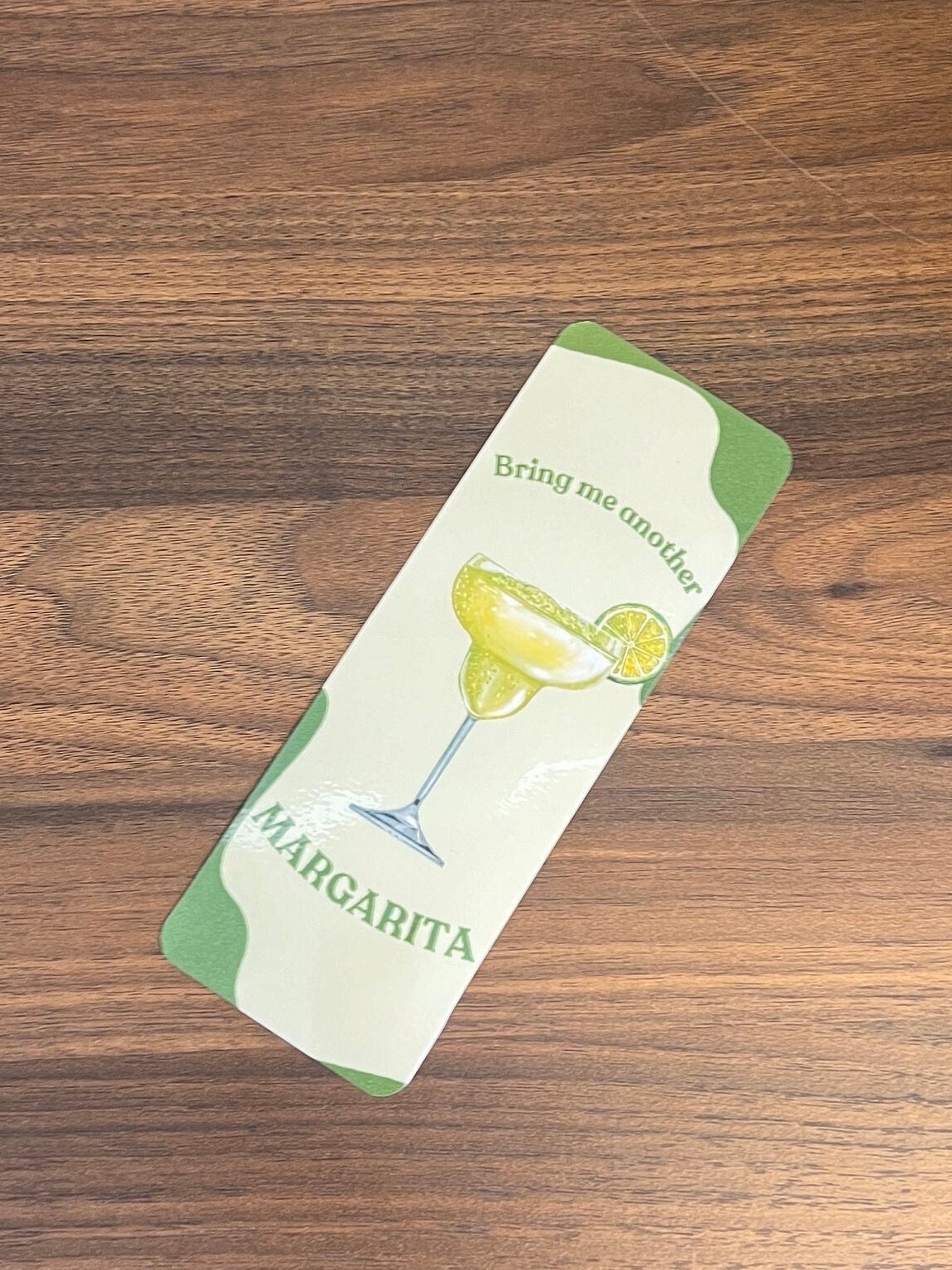 Cocktail Themed Bookmark Collection Handmade Bookmarks Laminated ...