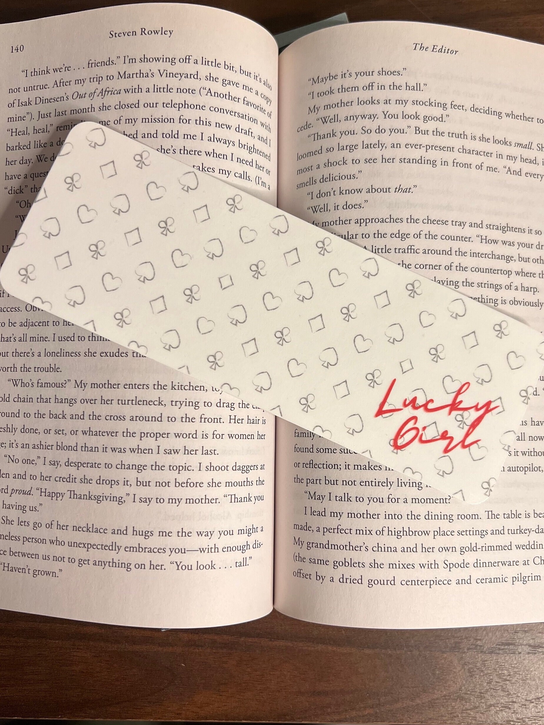 Playing Card Bookmark Collection Handmade Bookmarks Laminated Bookmark ...
