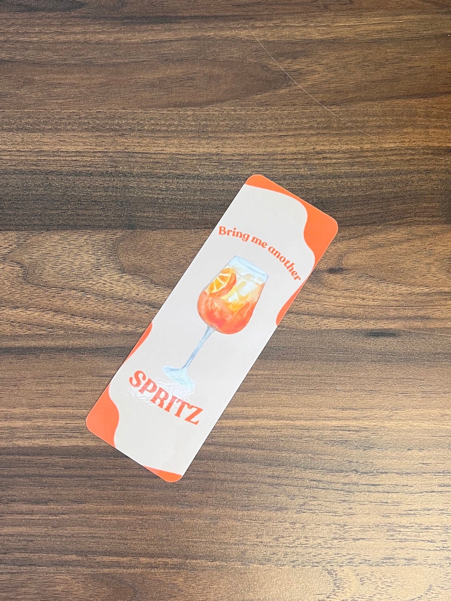 Cocktail Themed Bookmark Collection Handmade Bookmarks Laminated ...