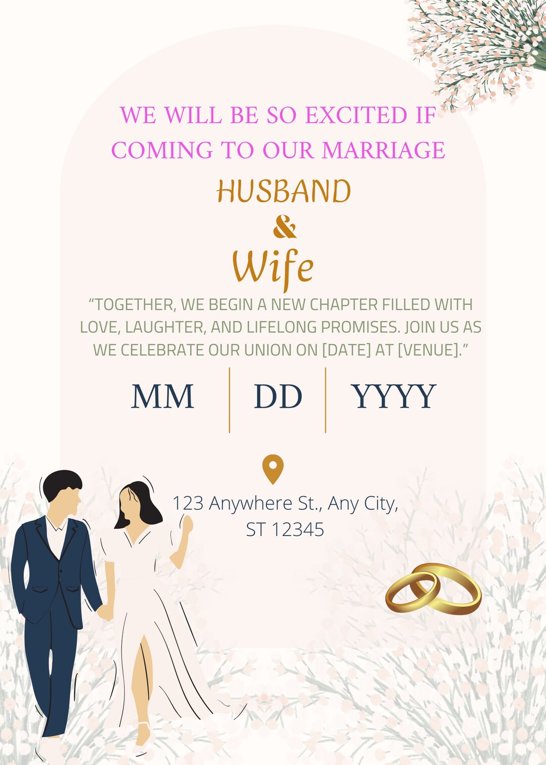 Weddings Invitation - Etsy