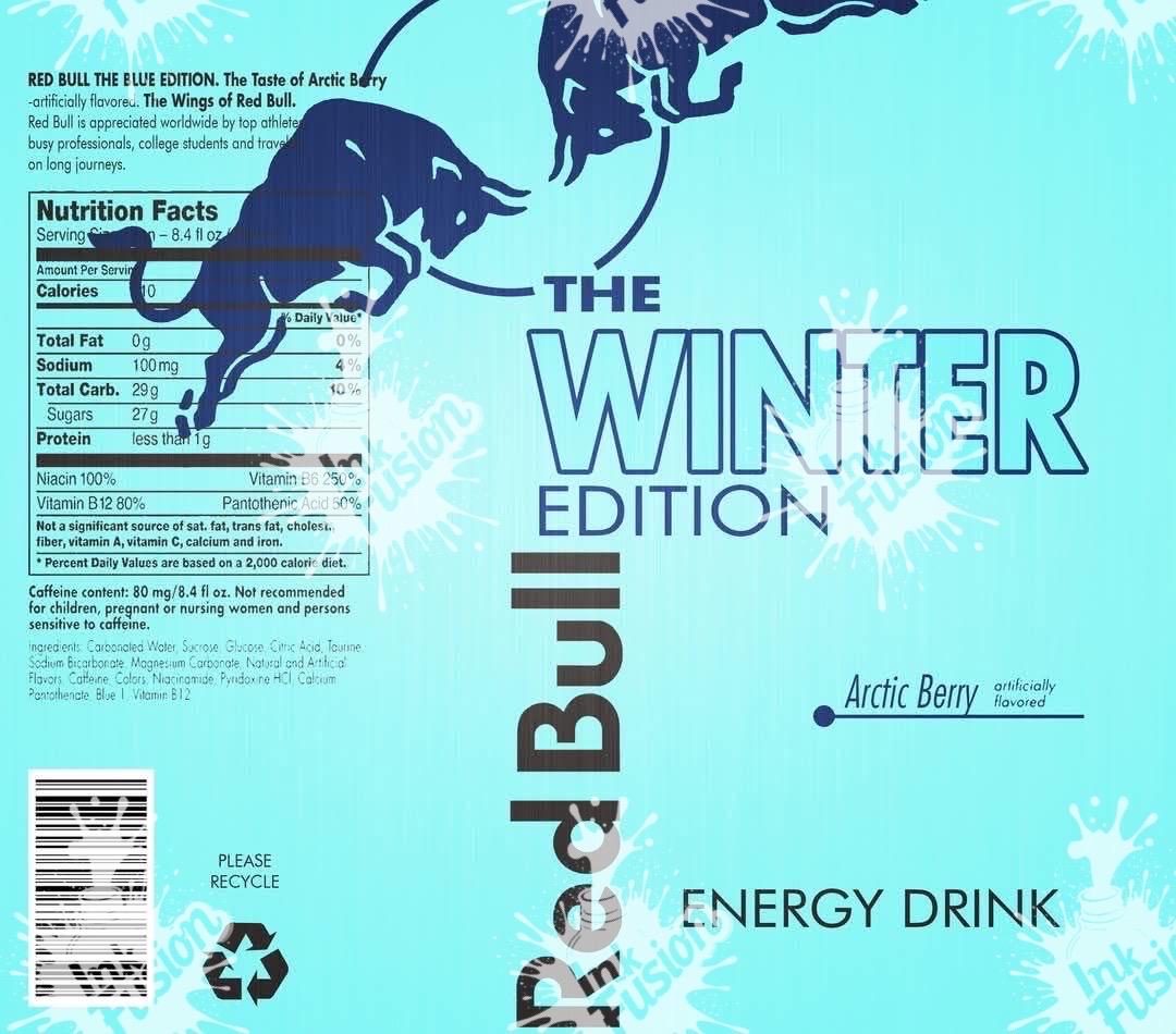 Red Bull Tumbler Wrap - Etsy
