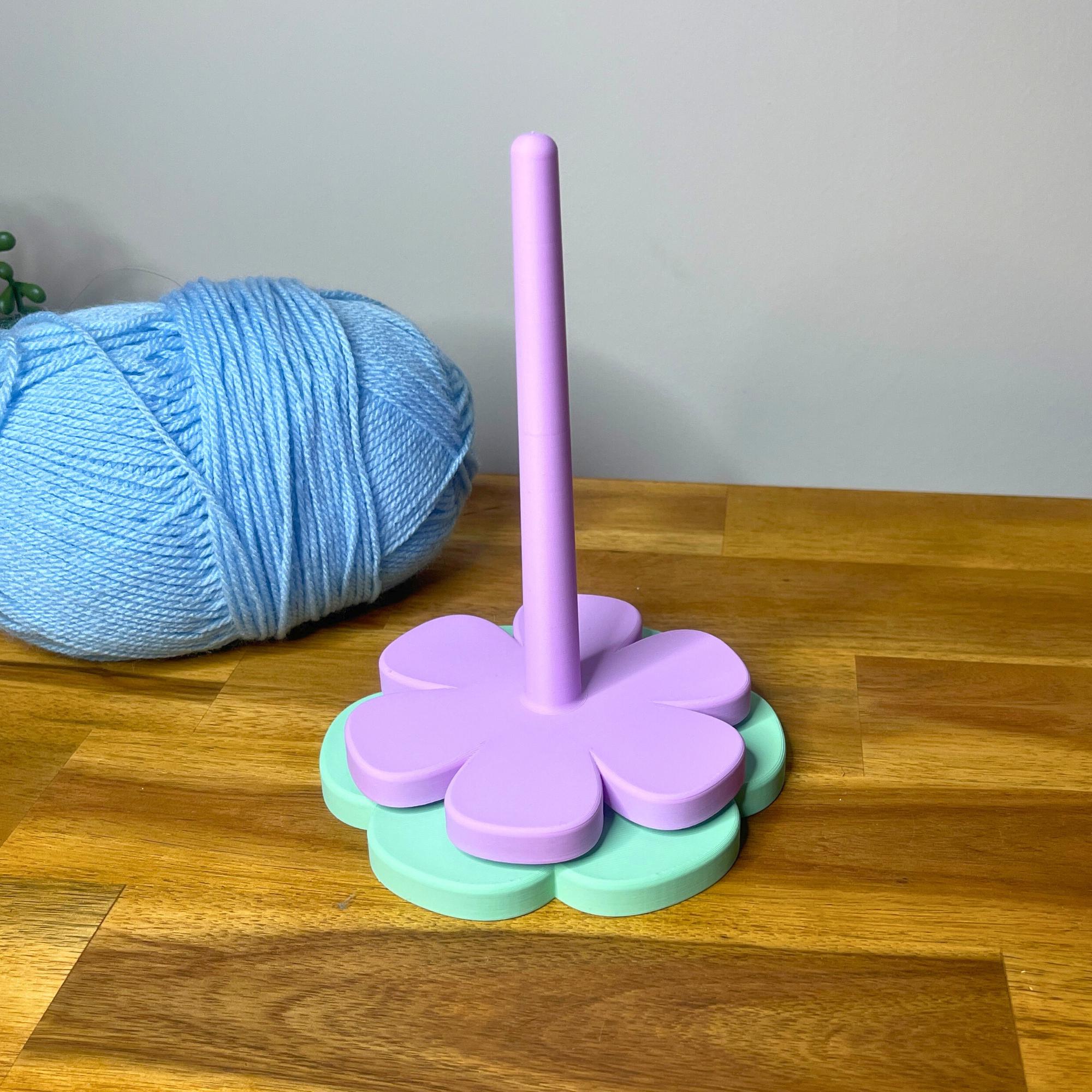 Yarn Spinner STL Files for 3D Printing | Spinning Rotating Yarn Hanger ...