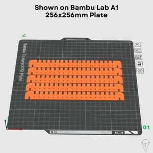 Double Sided Earring Holder STL Files for 3D Printing - Etsy