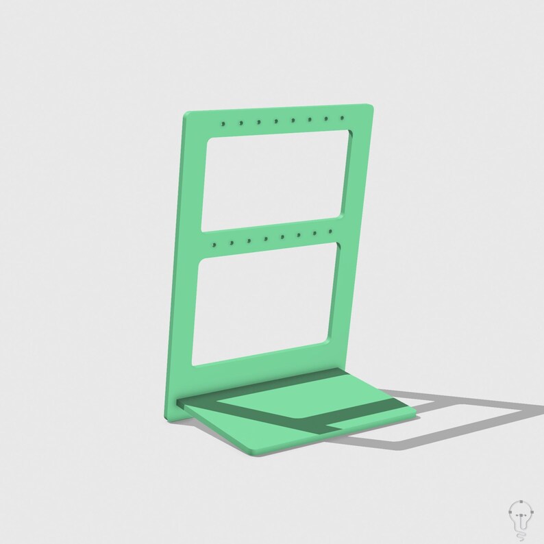 Earring Display Stand STL Files for 3D Printing | DIY Stud Earring ...