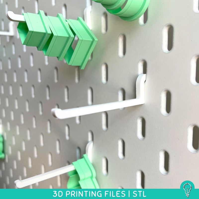 Ikea Skadis 3d Print Hook - Etsy