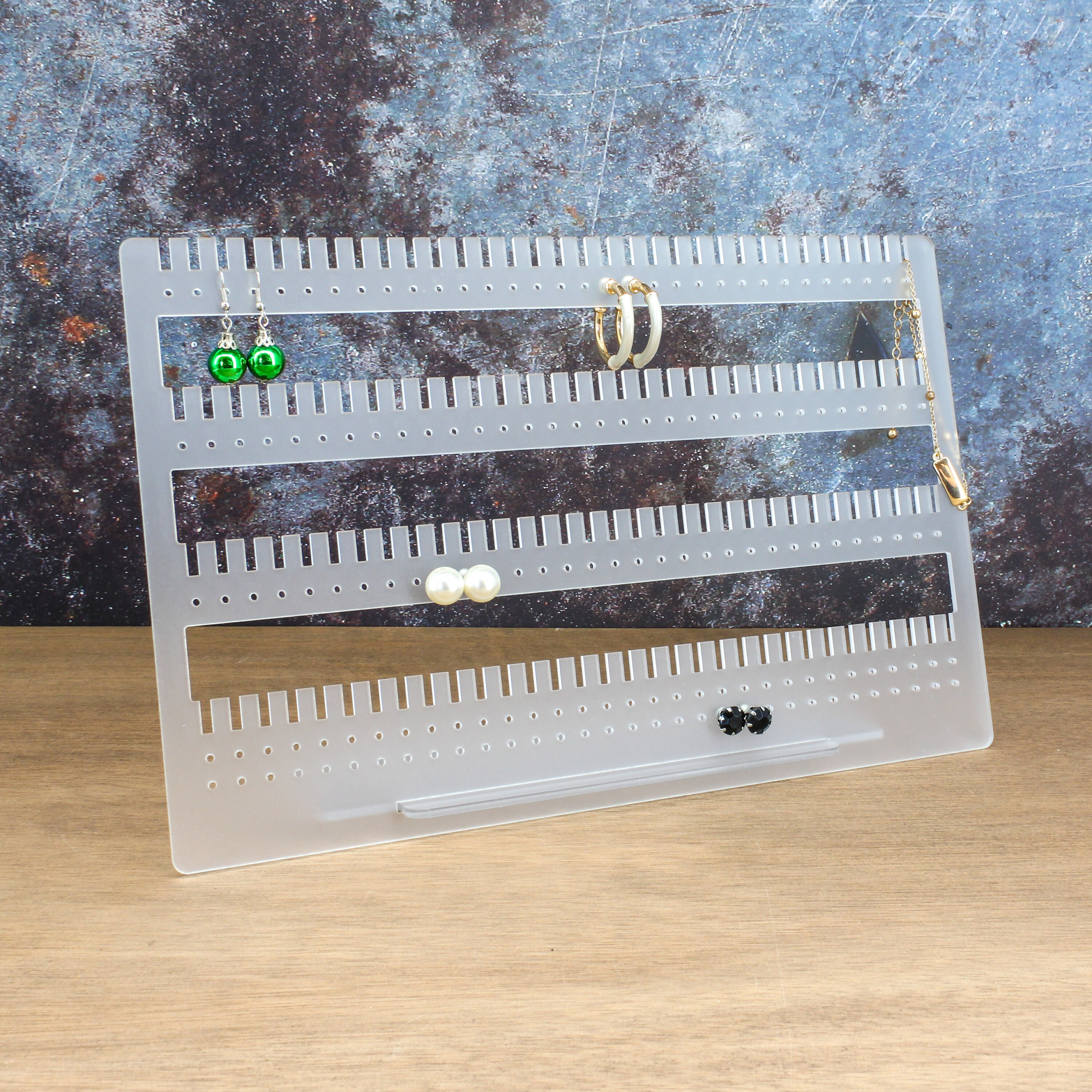 Large Earring Holder Stand Laser Cutting File SVG DXF PDF Jewelry ...