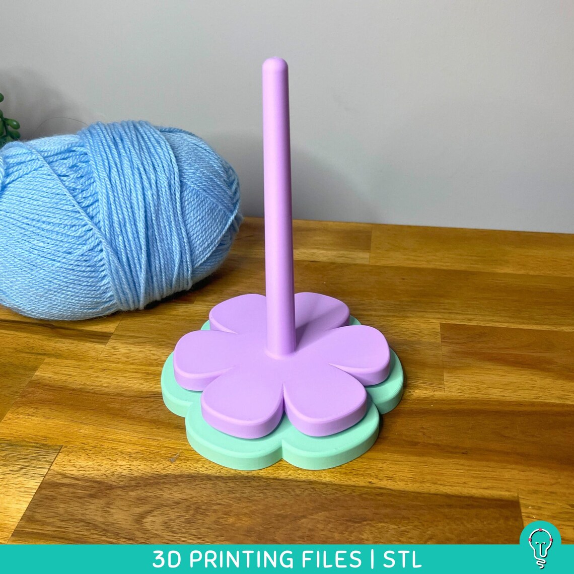 Yarn Spinner STL Files for 3D Printing | Spinning Rotating Yarn Hanger ...