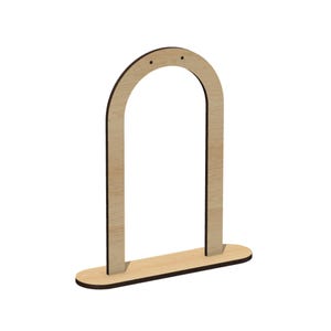 Arch Earring Display Laser Cutting File | SVG DXF PDF | Jewelry ...