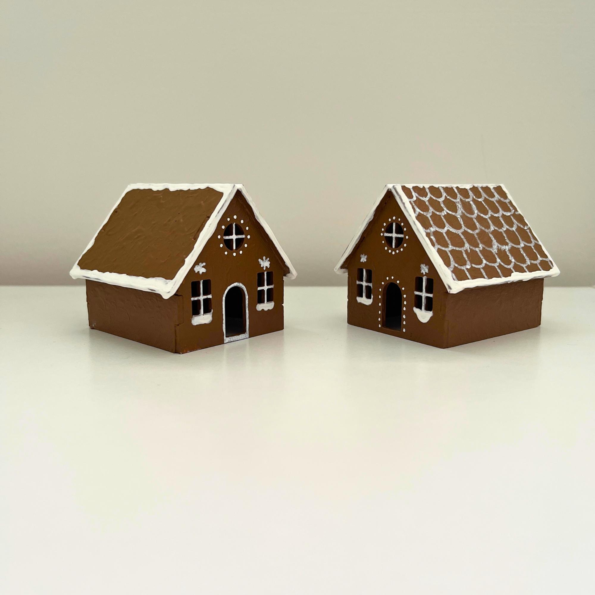 Mini Gingerbread House STL Files for 3D Printing - Etsy