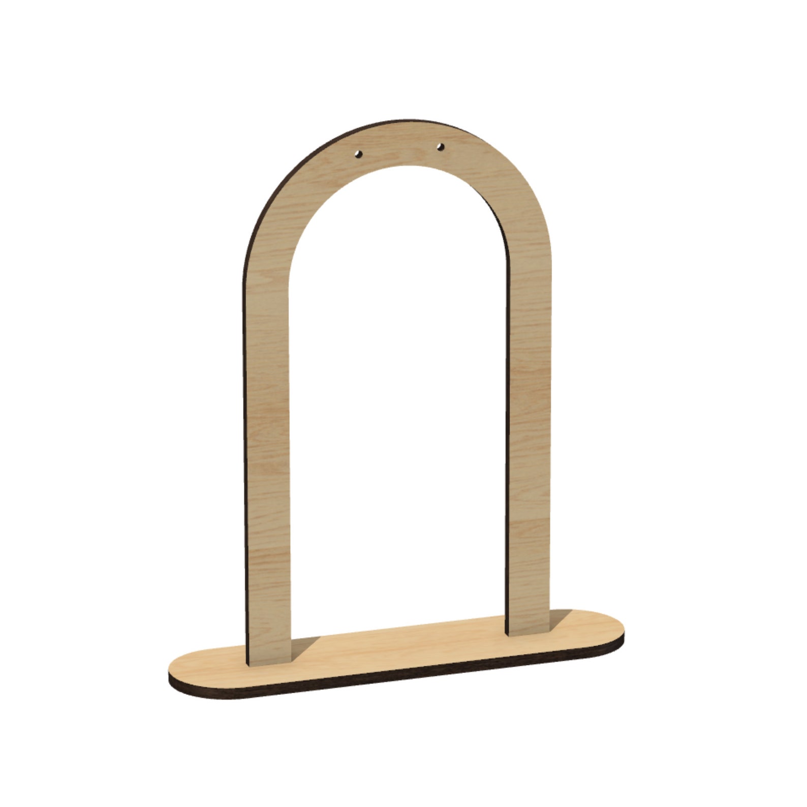 Arch Earring Display Laser Cutting File SVG DXF PDF Jewelry Organizer ...