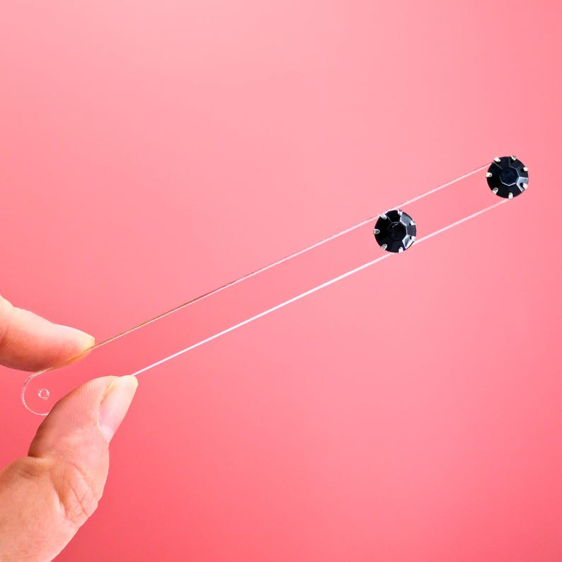 Earring Try on Stick SVG Files for Laser Cutting - Etsy