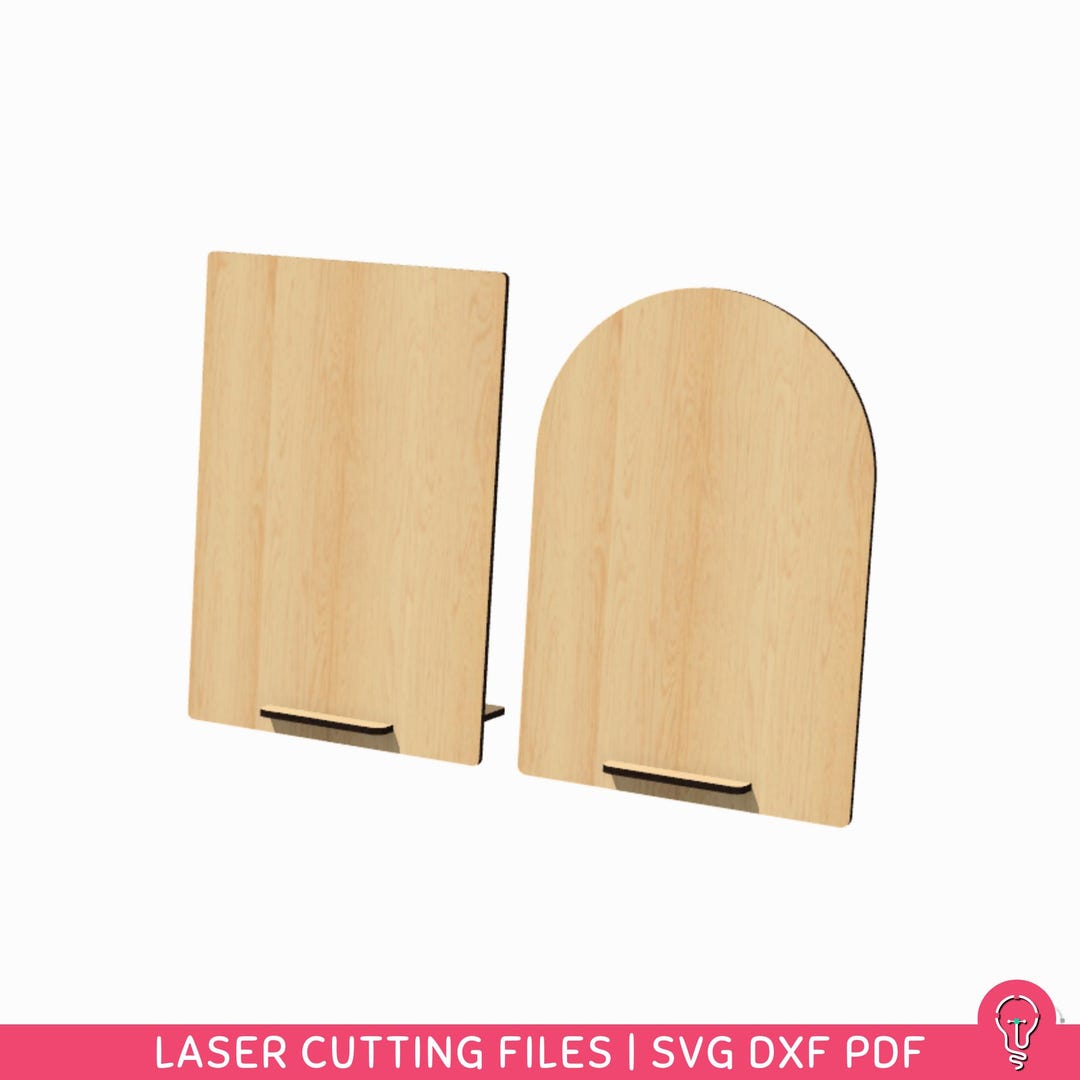 Table Sign SVG Files for Laser Cutting | DXF PDF | Price Tag Sign Decor ...