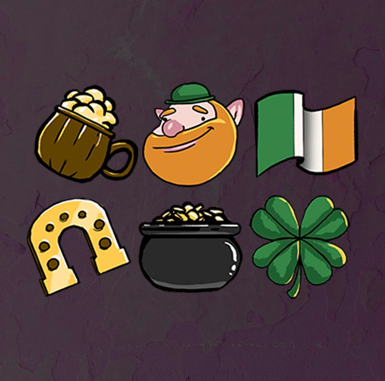 St. Paddy's Treasure | Irish Emote Pack for Discord & Twitch - Etsy