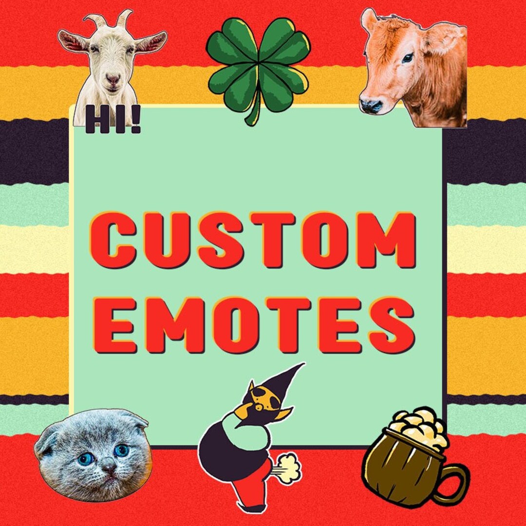 1 Custom Emote for Twitch and Discord Bring Your Vision to Life With ...