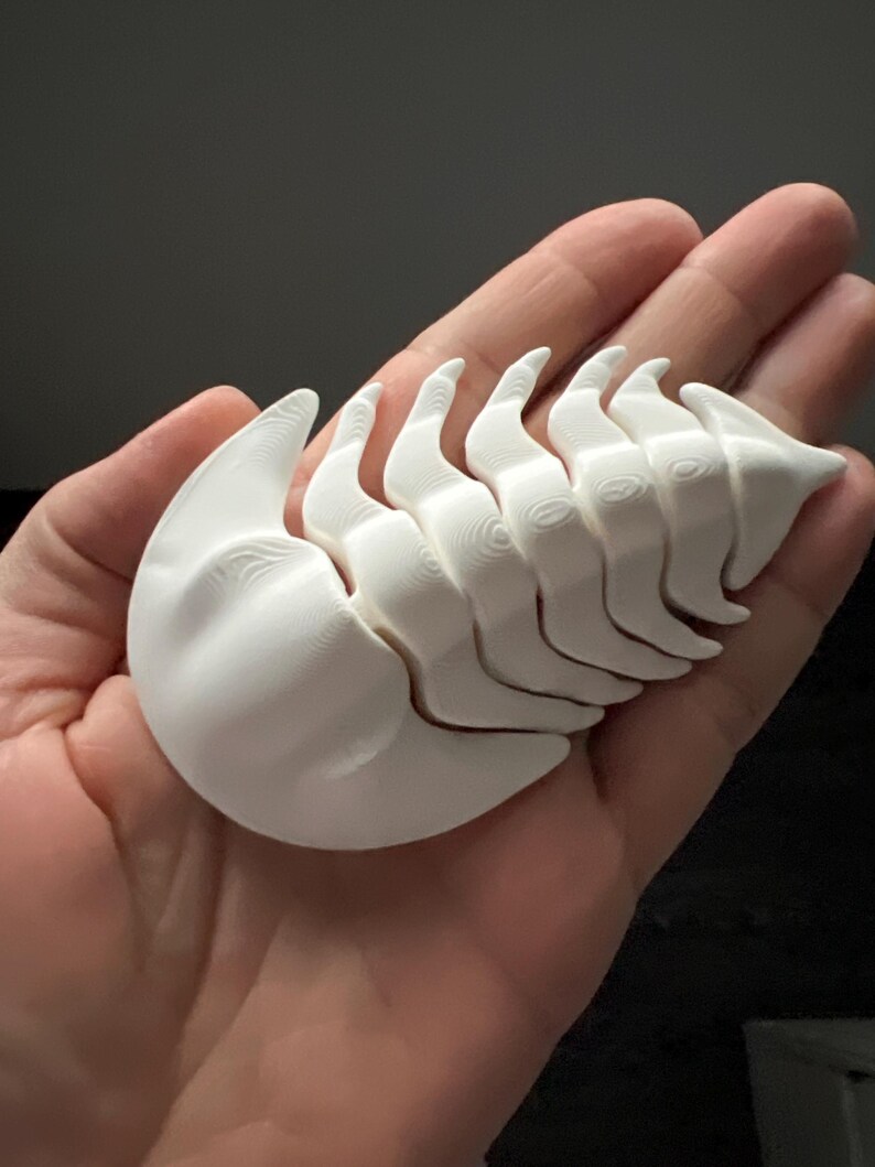 3D Articulated Trilobite STL Print File, Articulated Model Printing ...