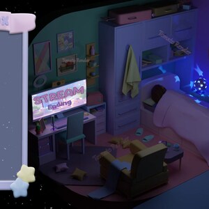 3 Animaciones 3D Lindas | Transición Animada | OBS | Gatito | Youtube | Twitch | Cute ...