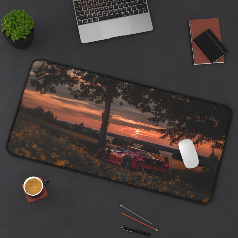 Ferrari Enzo F40 - Car Mouse Pads, Car Desk Mat, Gaming Mouse Pad - Etsy