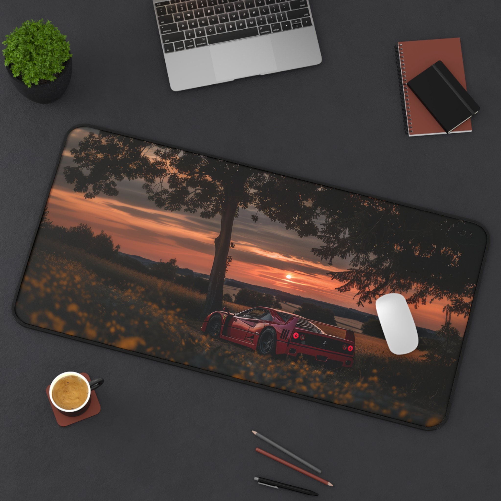 Ferrari Enzo F40 Car Mouse Pads, Car Desk Mat, Gaming Mouse Pad - Etsy