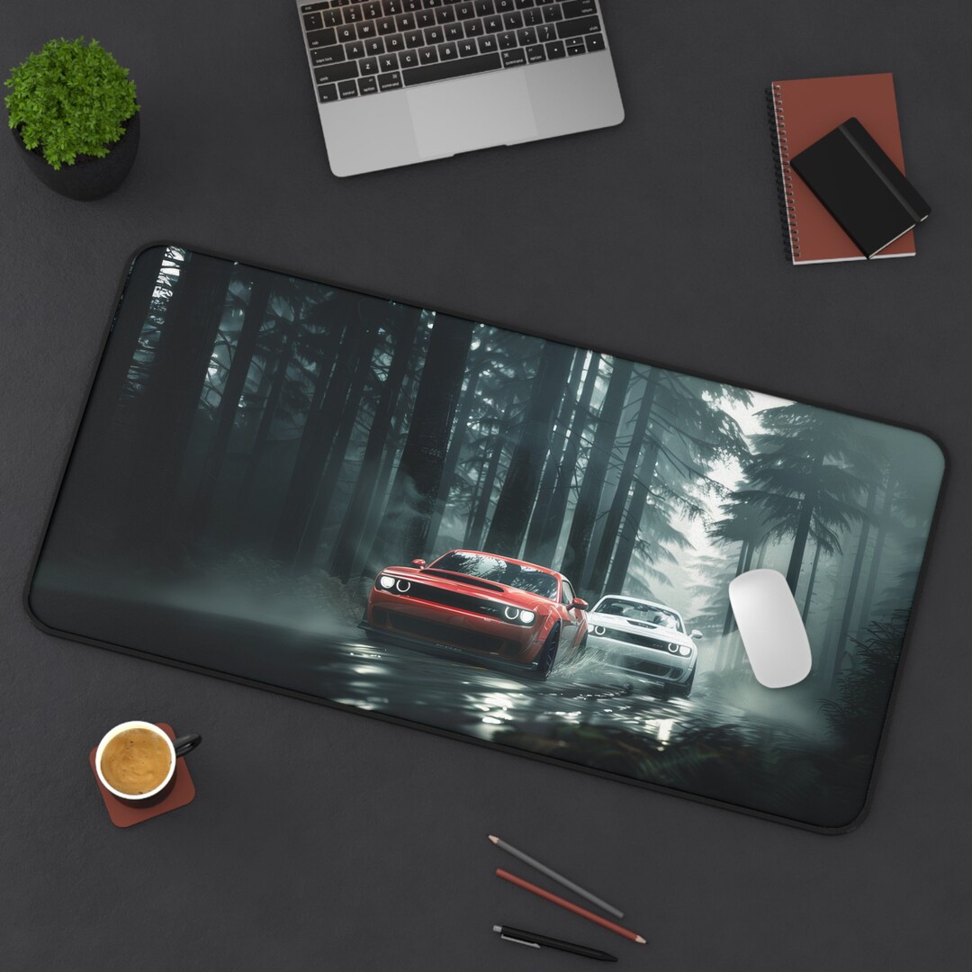 Dodge Hellcat- Car Mouse Pads, Car Desk Mat, Gaming Mouse Pad - Etsy