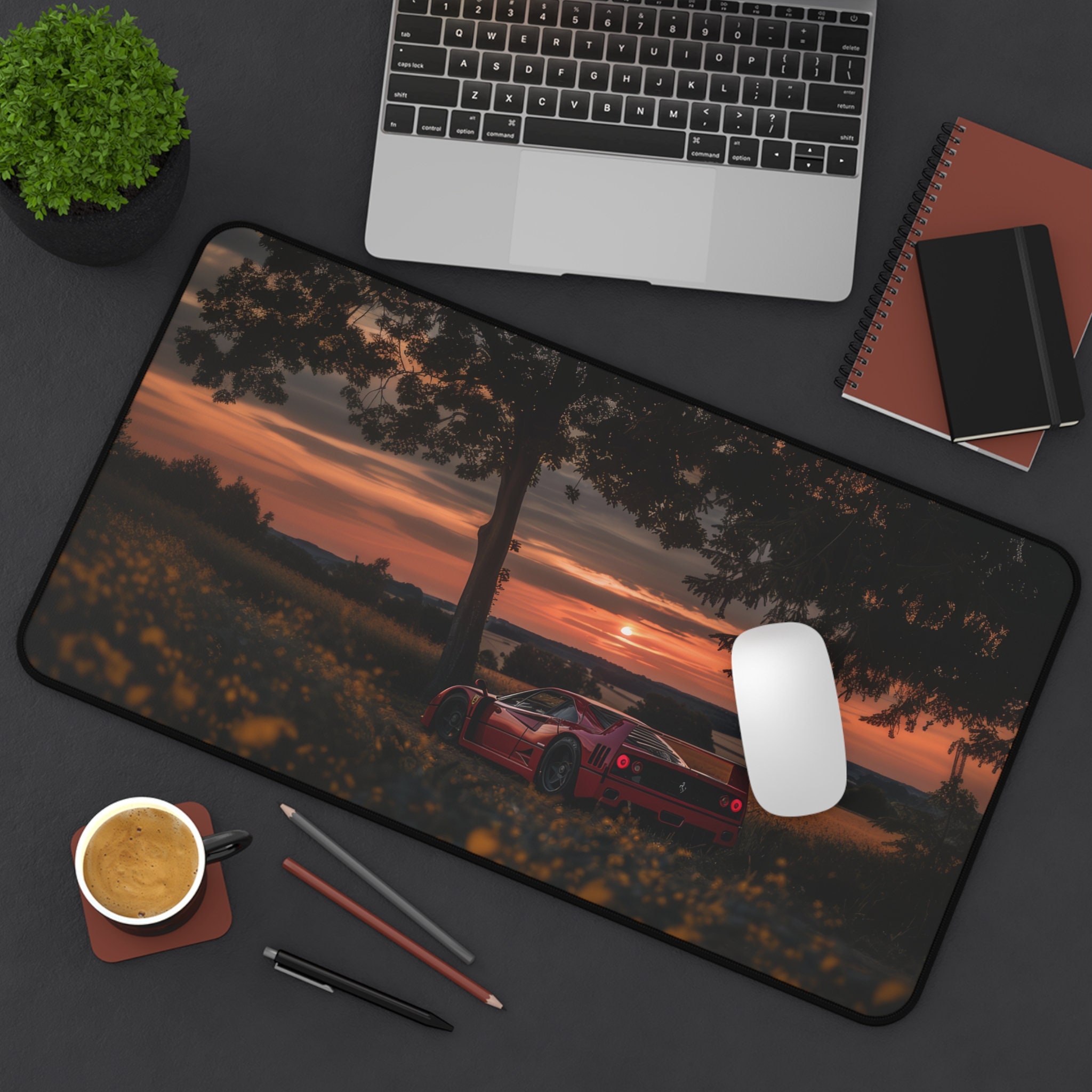 Ferrari Enzo F40 Car Mouse Pads, Car Desk Mat, Gaming Mouse Pad - Etsy