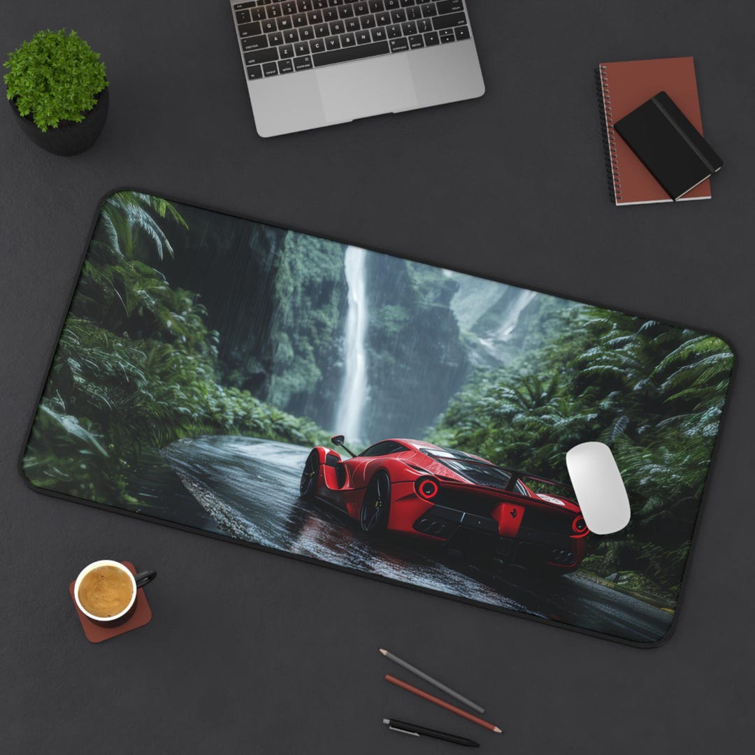 Ferrari Laferrari - Car Mouse Pads, Car Desk Mat, Gaming Mouse Pad - Etsy