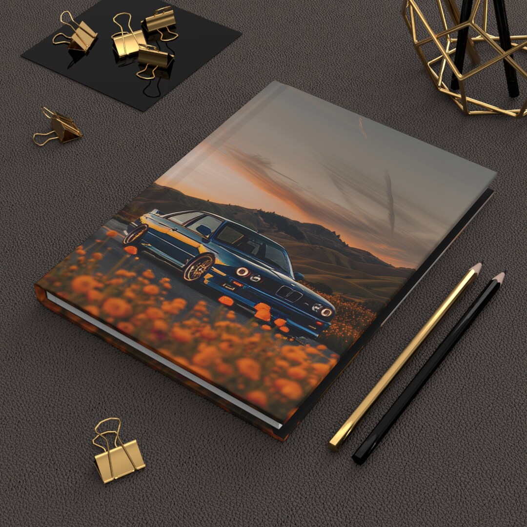 BMW E30- Custom Title Hardcover Notebook (matte) - Etsy