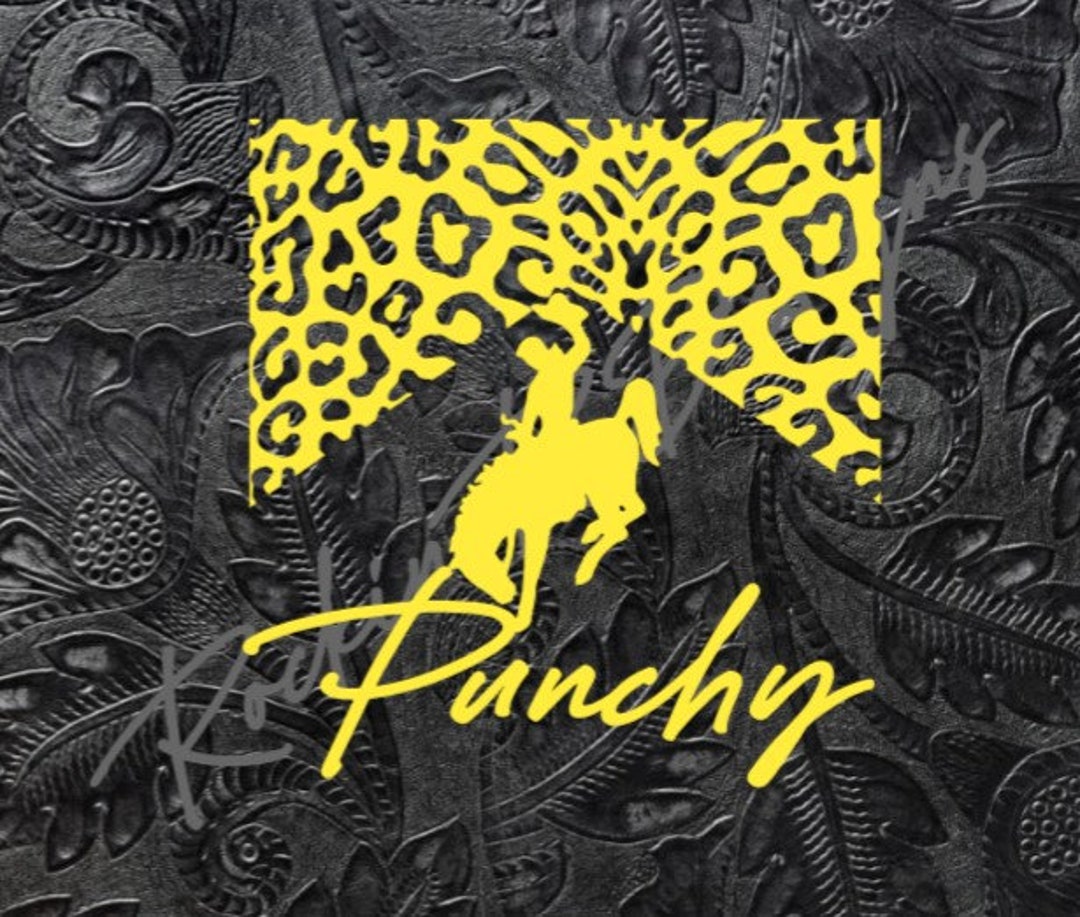 Punchy Lady Bronc Rider Decal - Etsy