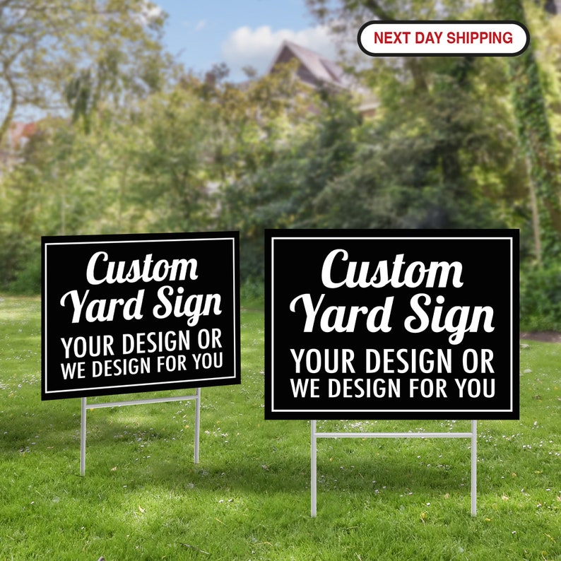 Custom Yard Sign, Custom Gift, Personalized Decor, Garden Decor ...