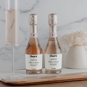 Cheers Wine Label, Wedding Party, Gift for Couple, Wine Bottle Label ...