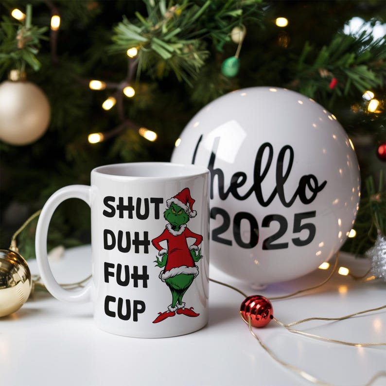 Funny Christmas Mug, Christmas Mug, Holiday Mug, Winter Mug, Christmas ...