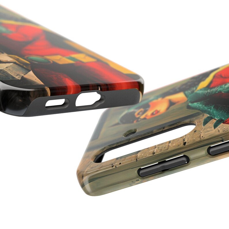 Retro Superheroine Phone Case, Tough Phone Cover for Galaxy, Vintage ...