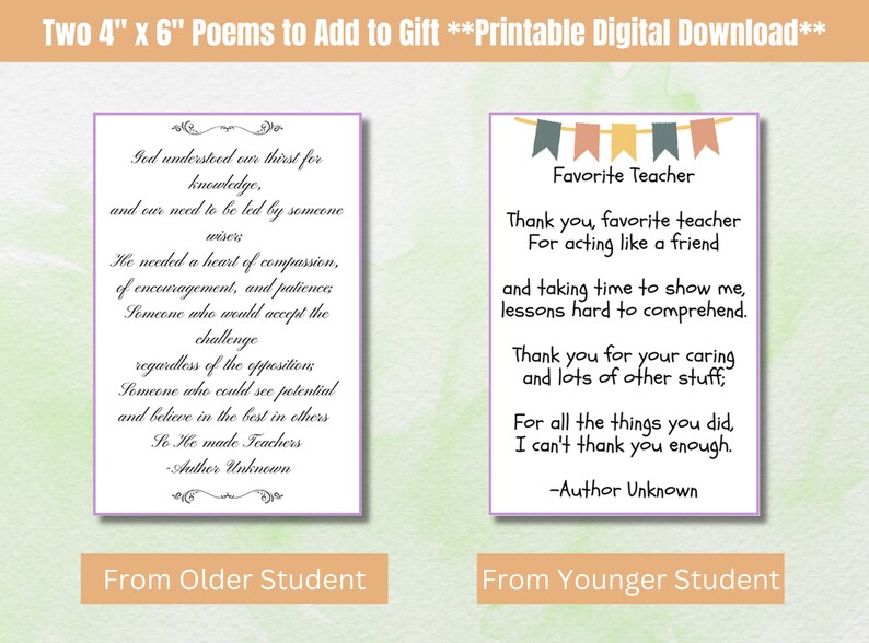 Kitty Cat Teacher Appreciation Thank You Best Friend Co-worker Gift Tag ...