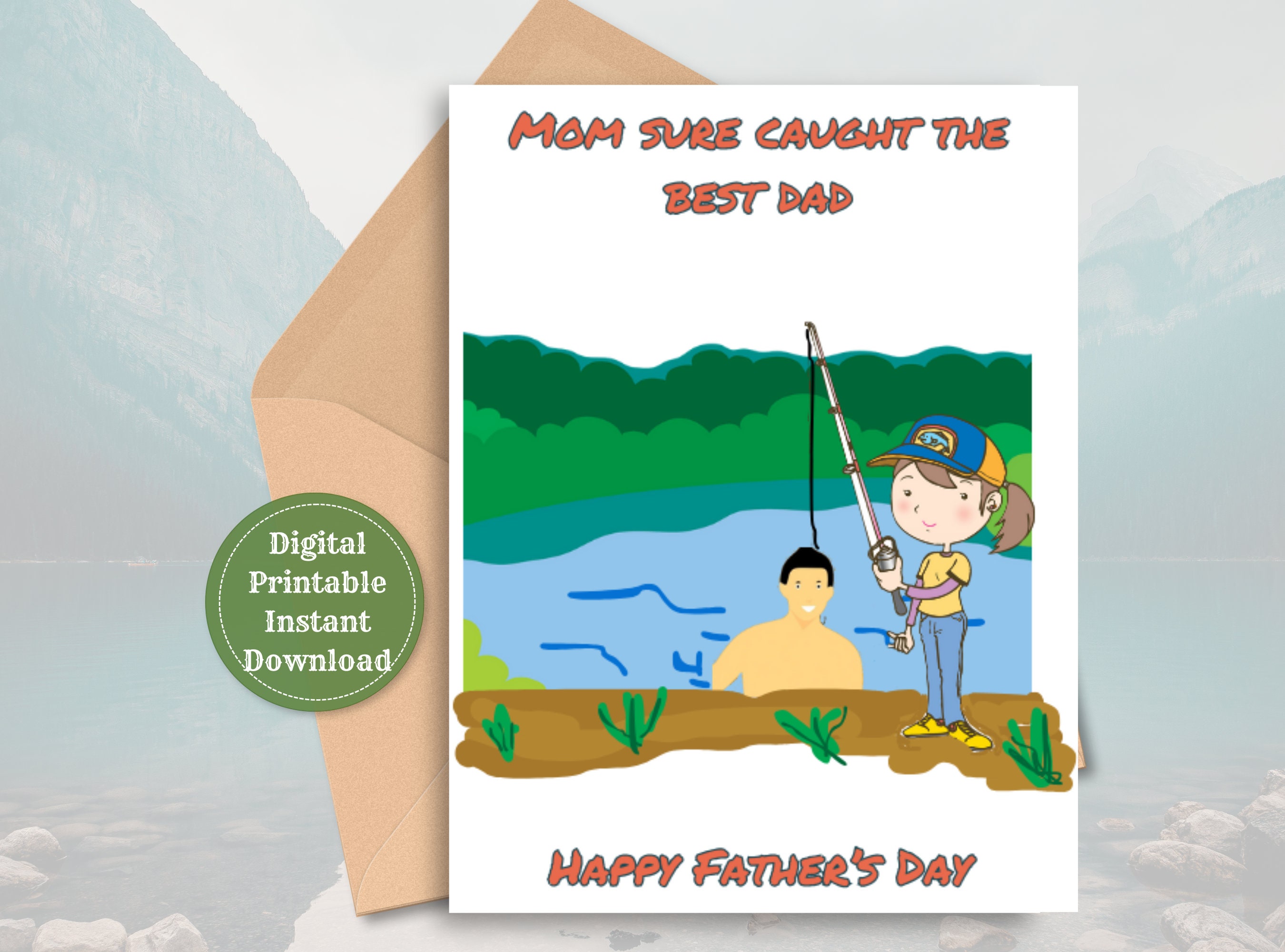 Funny Father's Day Card, Printable Digital Card, for Dad, World's Best ...