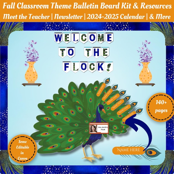 Peacock Theme - Etsy