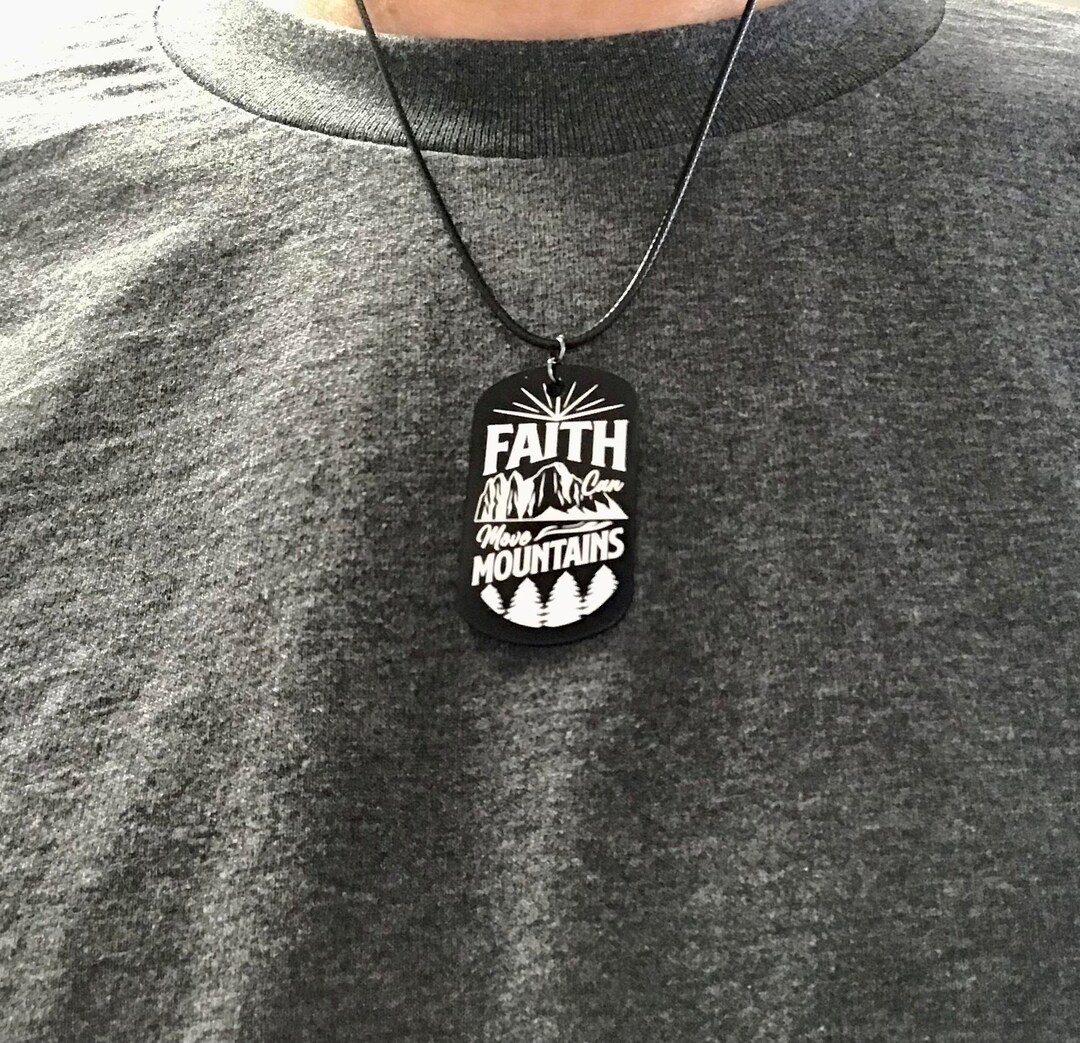 Faith, Bible Verse Dog Tags - Etsy