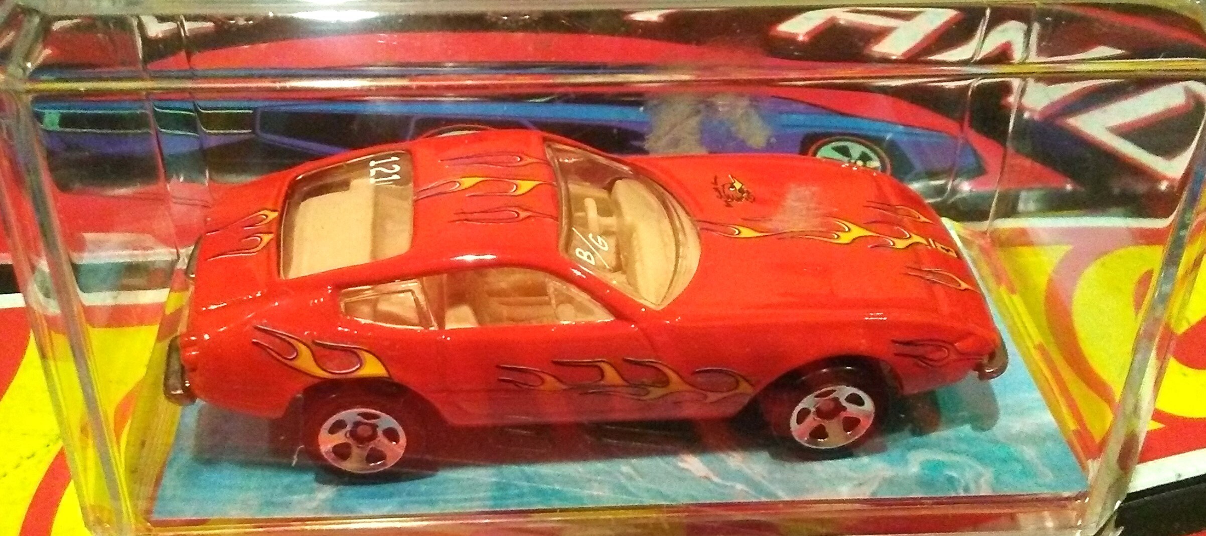 Custom Made Hot Wheels Ferrari 365 Gtb Custom Flamed New - Etsy