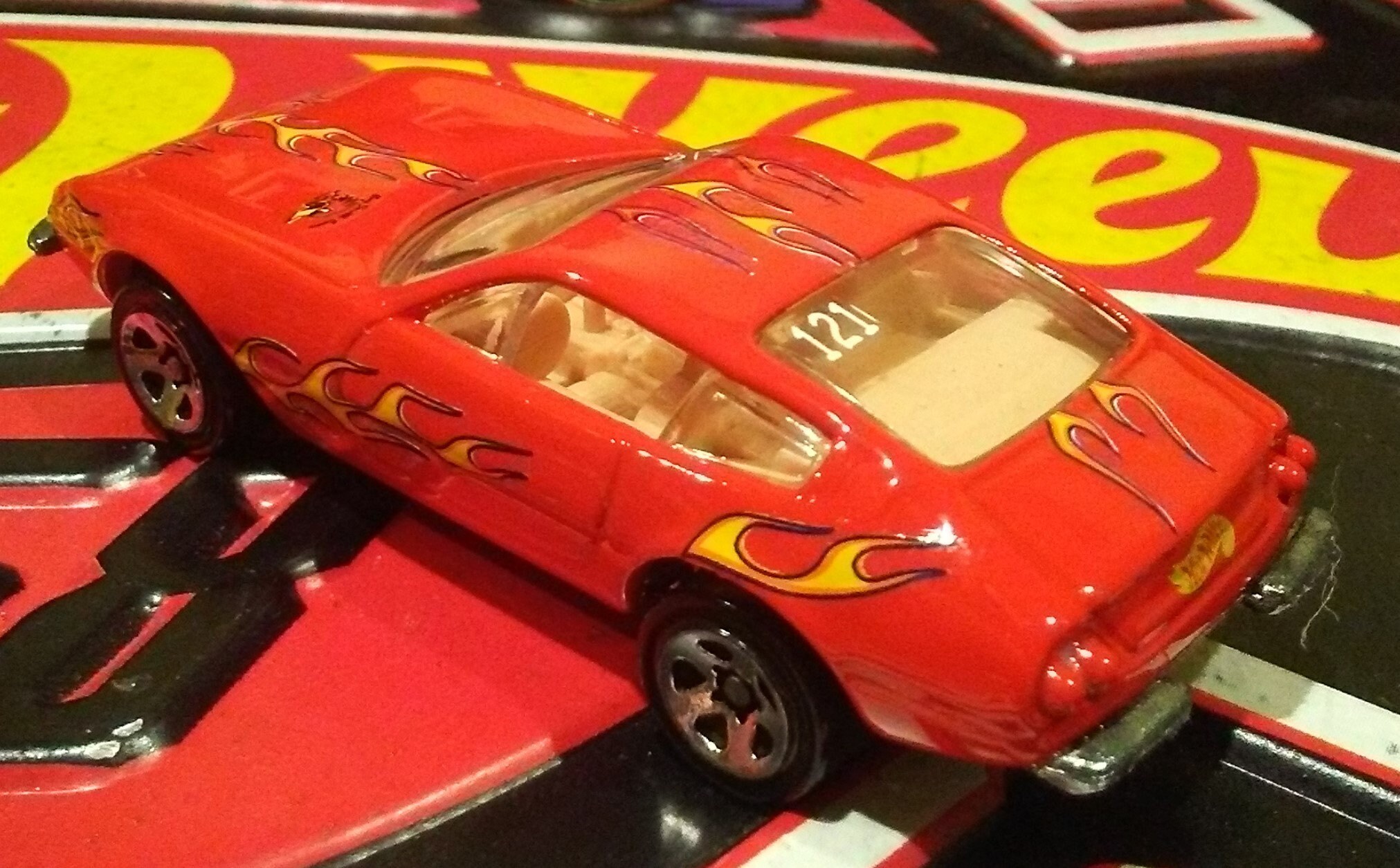 Custom Made Hot Wheels Ferrari 365 Gtb Custom Flamed New - Etsy