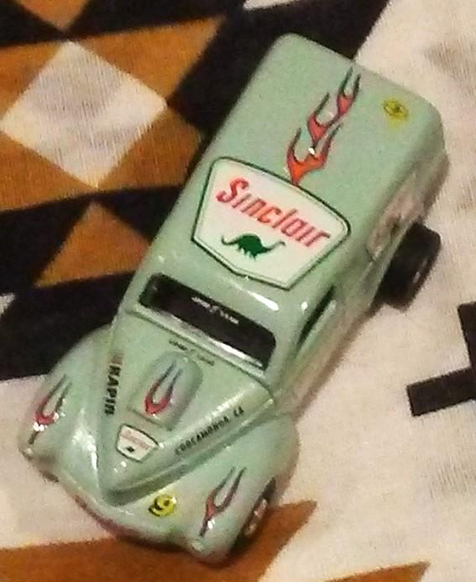 1941 Willys Truck Custom Slot Car Sinclair Gasoline Flamed Cactus Green ...