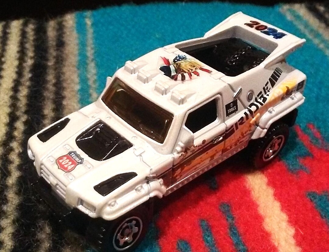 Donald Trump Custom Decaled Matchbox Ridge Raider Die Cast Car New / 1 ...