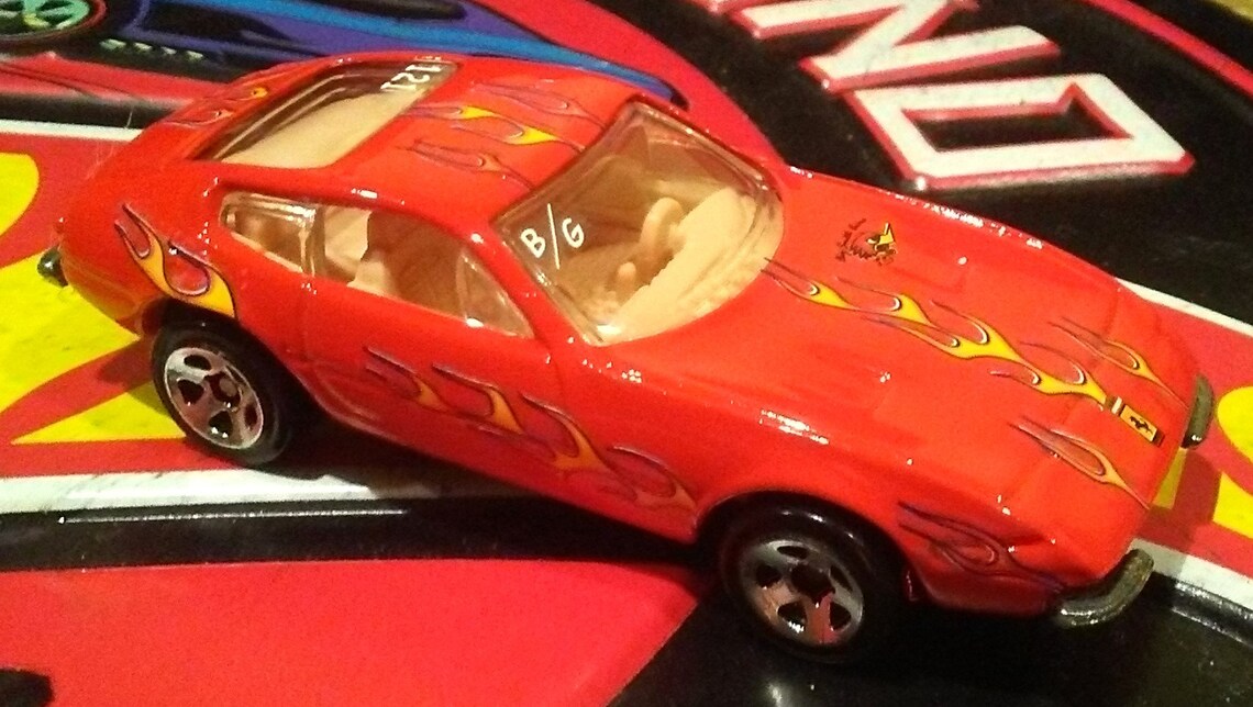 Custom Made Hot Wheels Ferrari 365 Gtb Custom Flamed New - Etsy