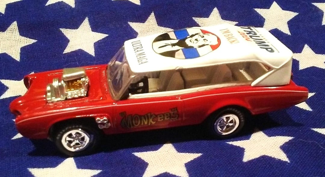 Donald Trump Custom Decaled the Monkees 1/64 Die Cast Car New / Johnny ...