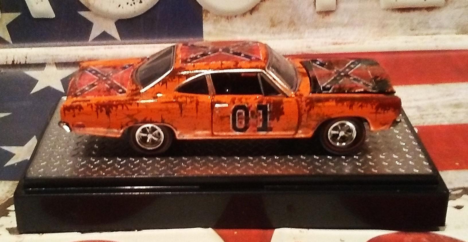Dukes of Hazzard Custom Decaled 1969 Plymouth Road Runner Die Cast Car ...