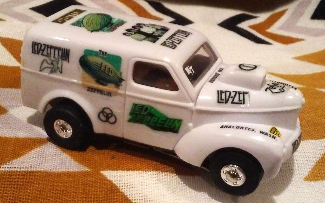 Led Zeppelin Custom Slot Car 1941 Willys Truck New / Ho Scale / Aw ...