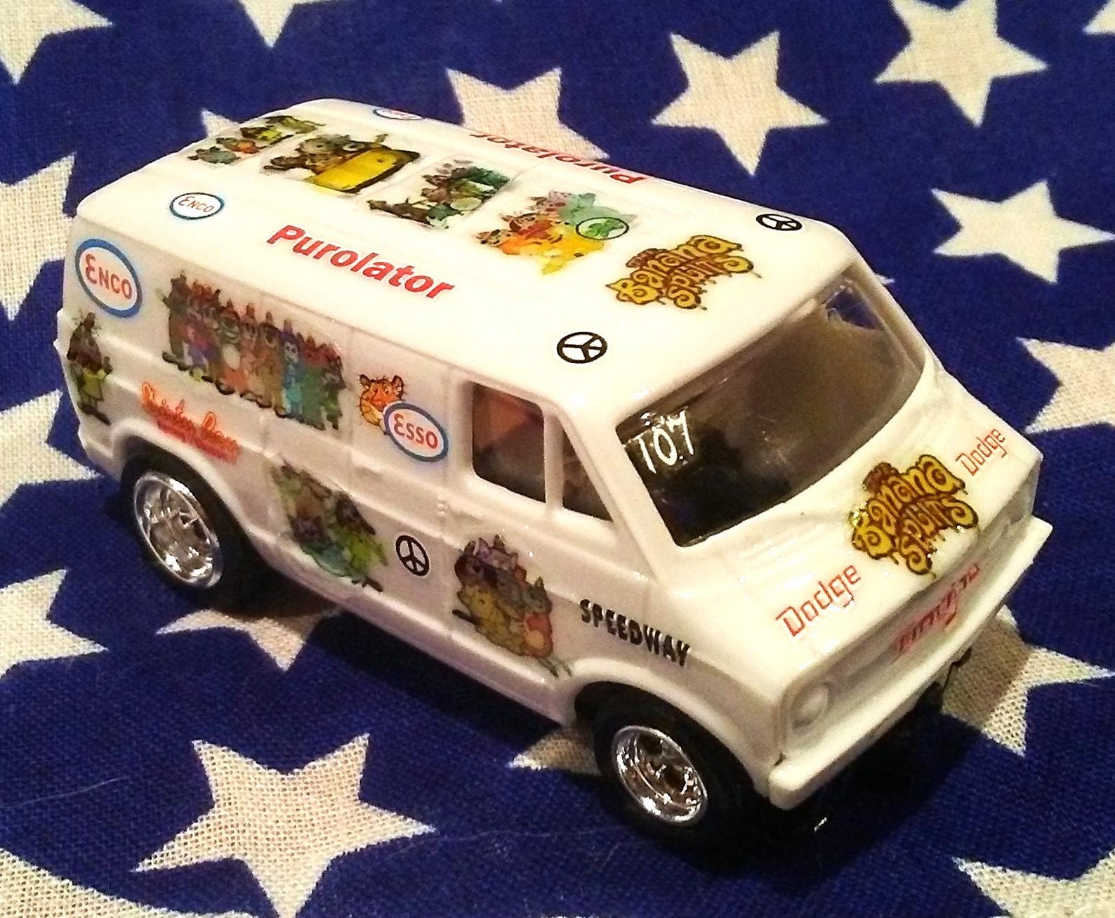 The Banana Splits Custom Decaled Dodge Tradesman Van New / Hanna ...