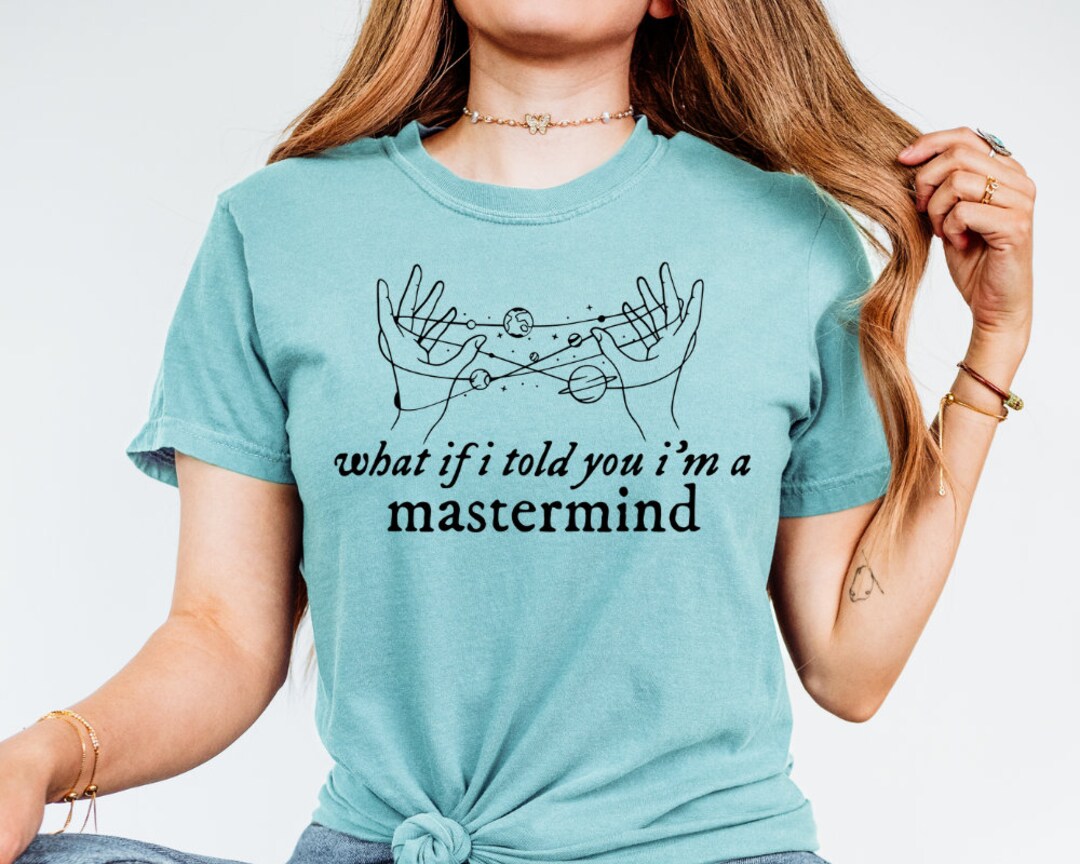 Swiftie Mastermind Unisex Garment-dyed Heavyweight Comfort Colors T-shirt Swiftie Merch, Taylor ...