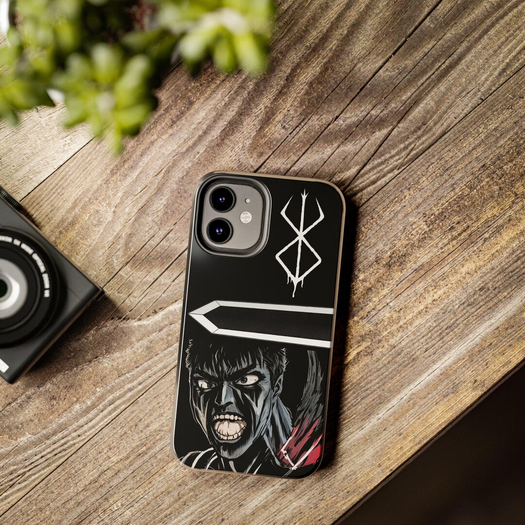Berserk Anime Tough Phone Case, Protective Manga Inspired Cover for ...