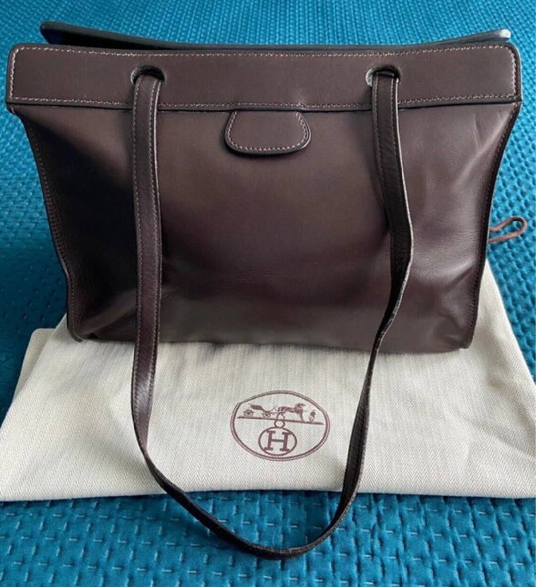 Muso Bag in Vintage Brown Swift Leather From 2001, Dustbag - Etsy