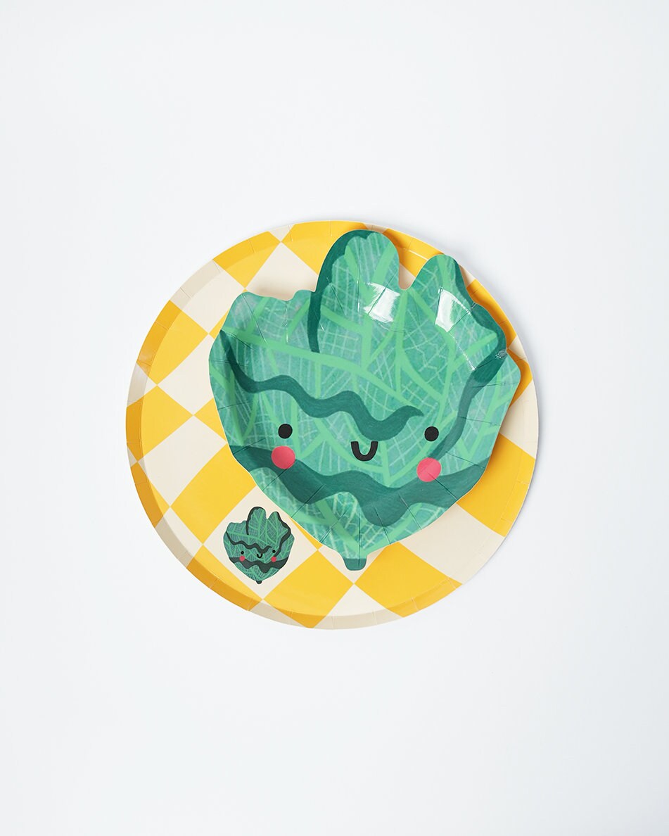 Little Chef Checkered Paper Plates x 12 - Etsy