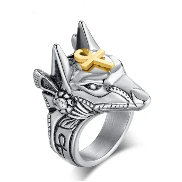 Anubis Ring - Etsy