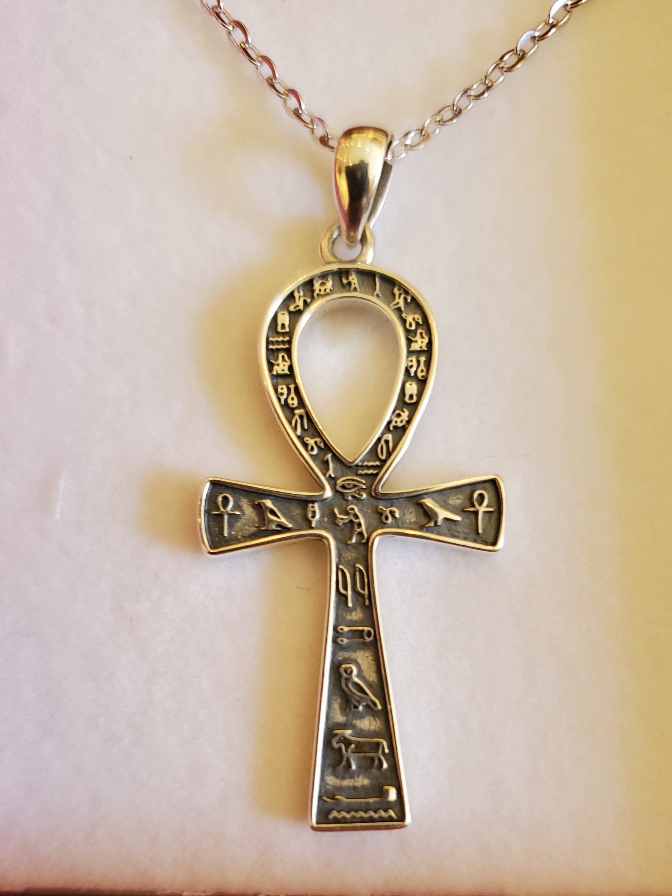 Egyptian Ankh High Quality 925 Sterling Silver Egyptian Ankh Handmade ...
